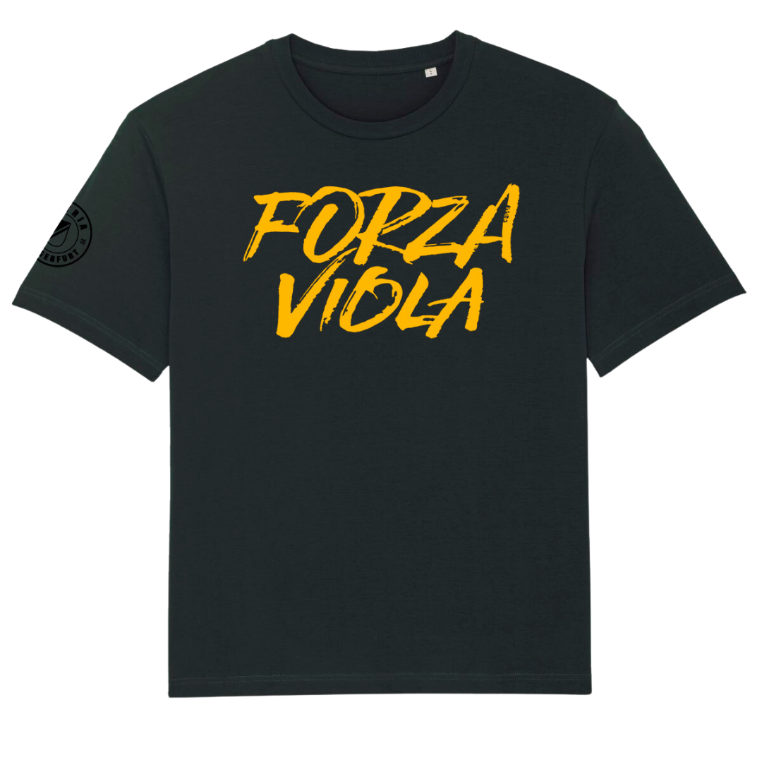 T-Shirt "Forza Viola Gelb" – SK Austria Klagenfurt